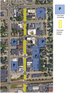 Parking Map – Davison DDA